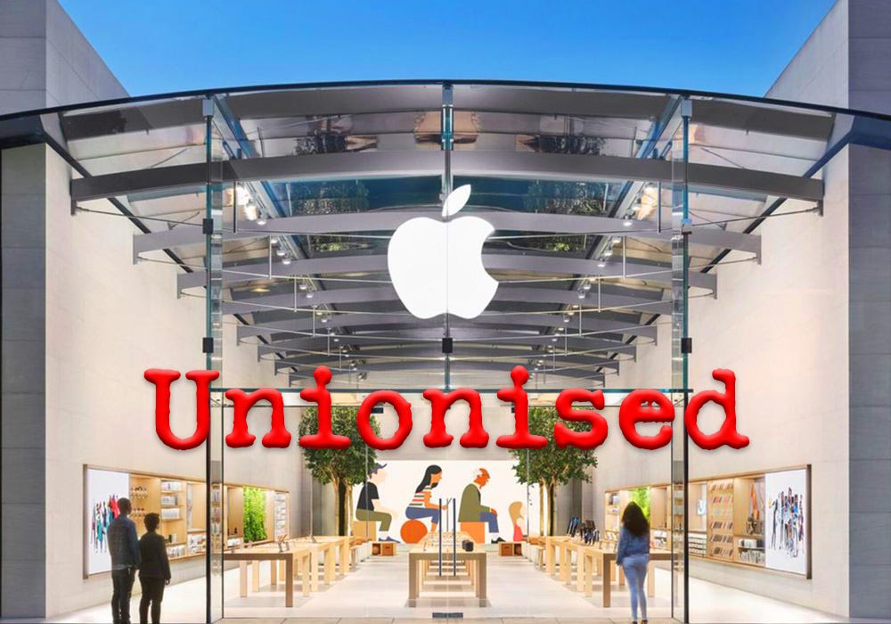 Apple & the fight against unions. As much as they have fought against ...