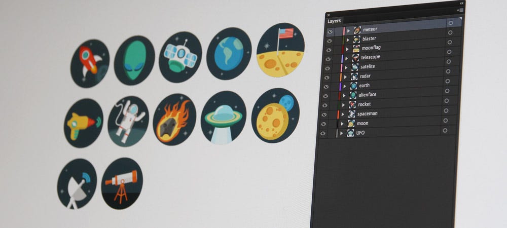 How to: Export multiple icons to SVG files from Adobe Illustrator | by ...