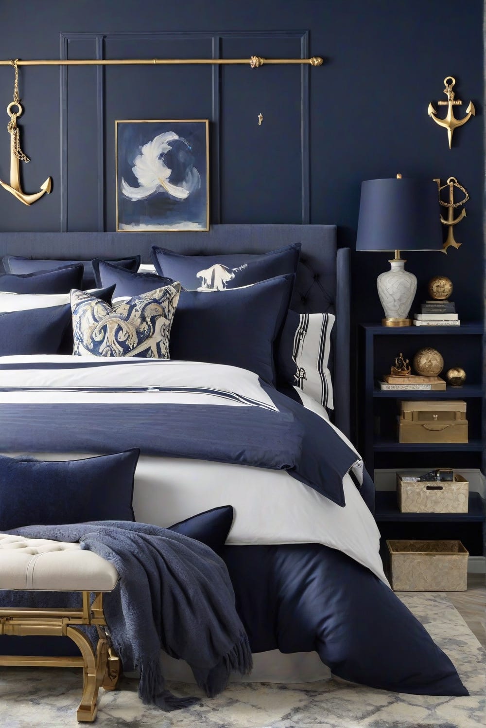 Anchors Aweigh (SW 9179): Set Sail to Sophistication in Your Moody ...