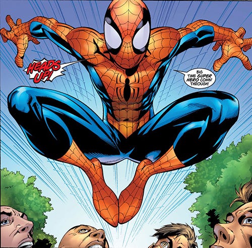 Ultimate spider man comic store