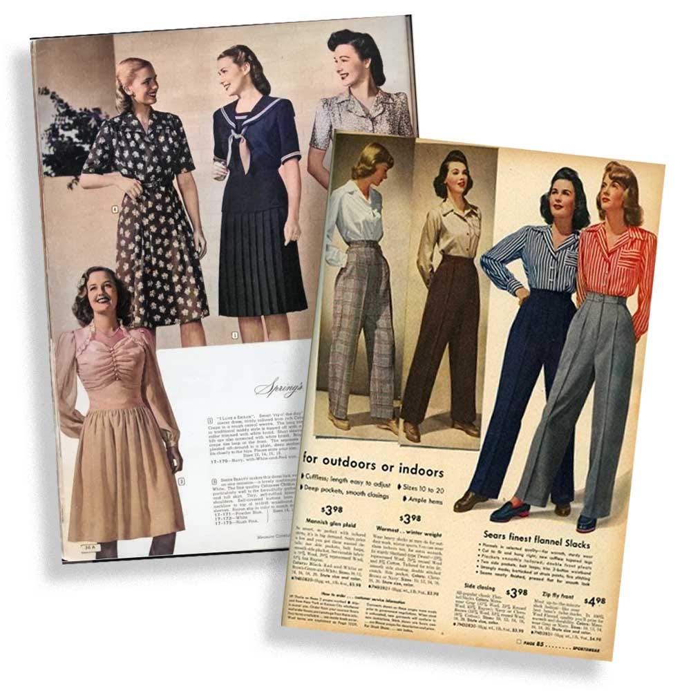 10 Most ICONIC 1940s Fashion Trends | by David Lampert | The VOU | Medium