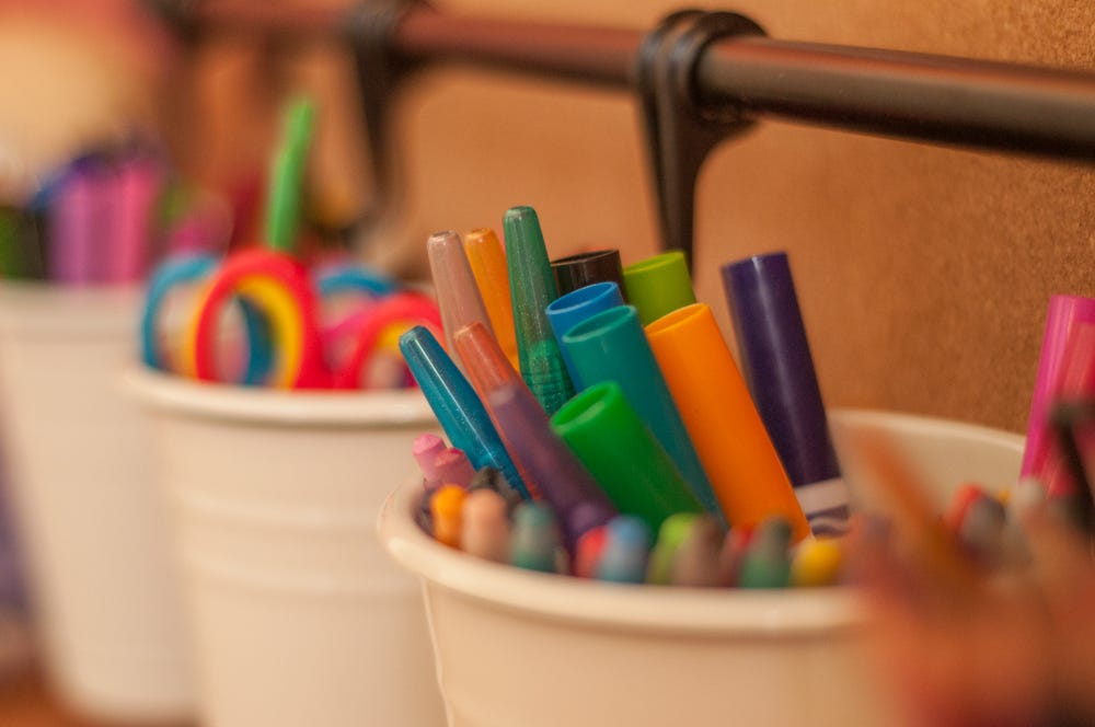 Creating the Ultimate Kid’s Art Station | by Rikard Rodin | Medium