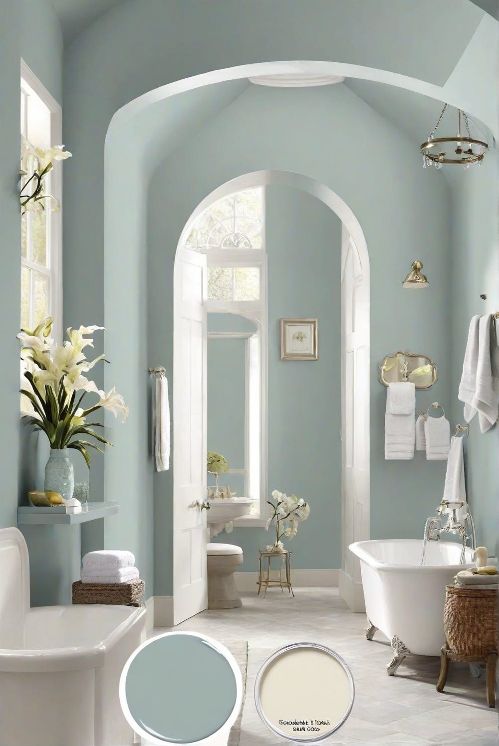 Discover if Raindrop Wall Paint is the perfect choice for your bathroom ...