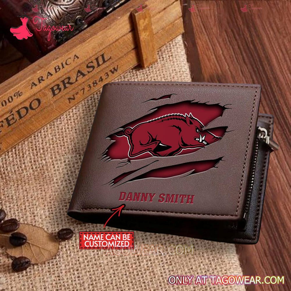 Show Your Razorback Pride: A Personalized Wallet for the True Fan | by ...