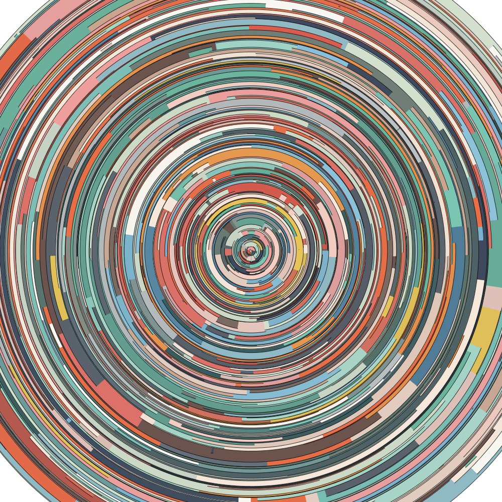 #018 — Spiraling Arcs, Crypto Art, and Voronoi in Blender | by Chris Ried | Generative Art ...
