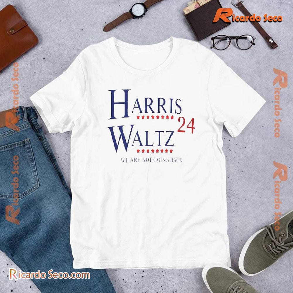 Make a Statement with the Harris Waltz T-shirt: Show Your Democratic ...