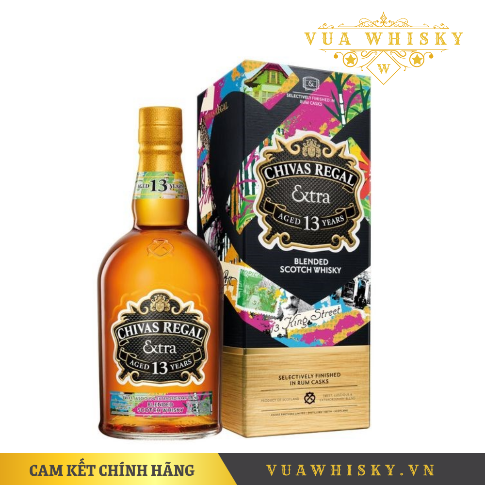 Rượu Chivas 13 năm Extra Rum Casks — Đen | by Vua Whisky Vietnam | Medium