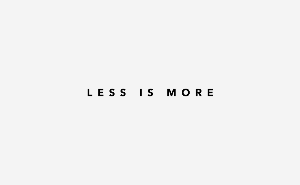 The real meaning of being Minimalist. | by Rafa Rodriguez | Media ...