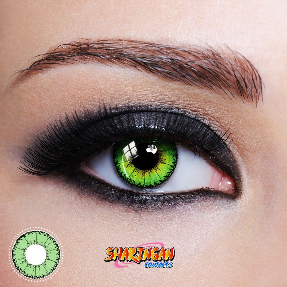 Naruto Gaara Eye Contacts - Sharingan Contacts - Medium