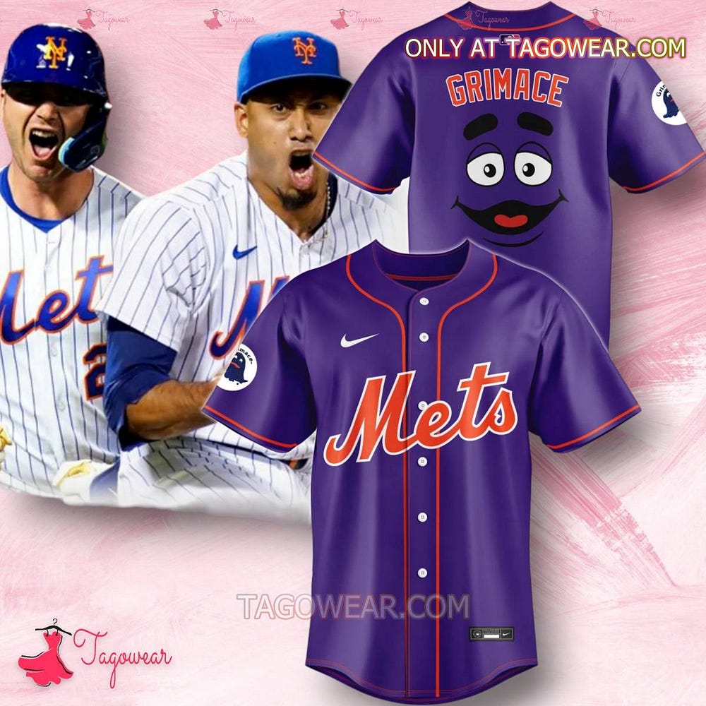 Grimace Meets the Mets: A Baseball Jersey That’s a Home Run! | by ...