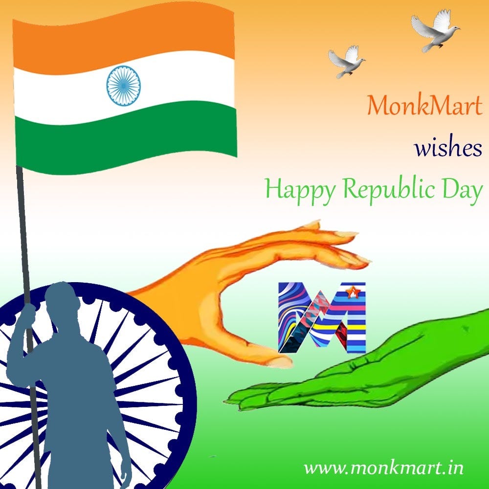 Republic Day & Books- Monkmart. Jan 26th is one of the remarkable days ...