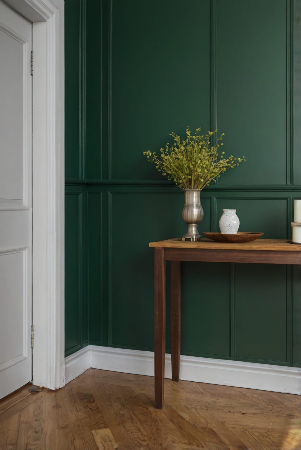 How to Use Green Wainscoting in Your Home Design (Add Freshness | by ...