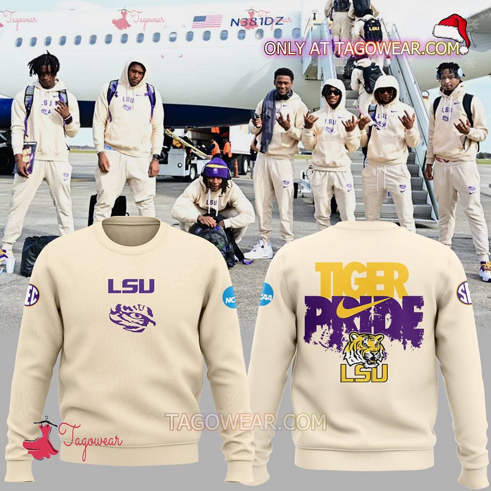 Tiger Pride Lsu Tiger Football Team Sweatshirt | by Tagowear Shop | Medium
