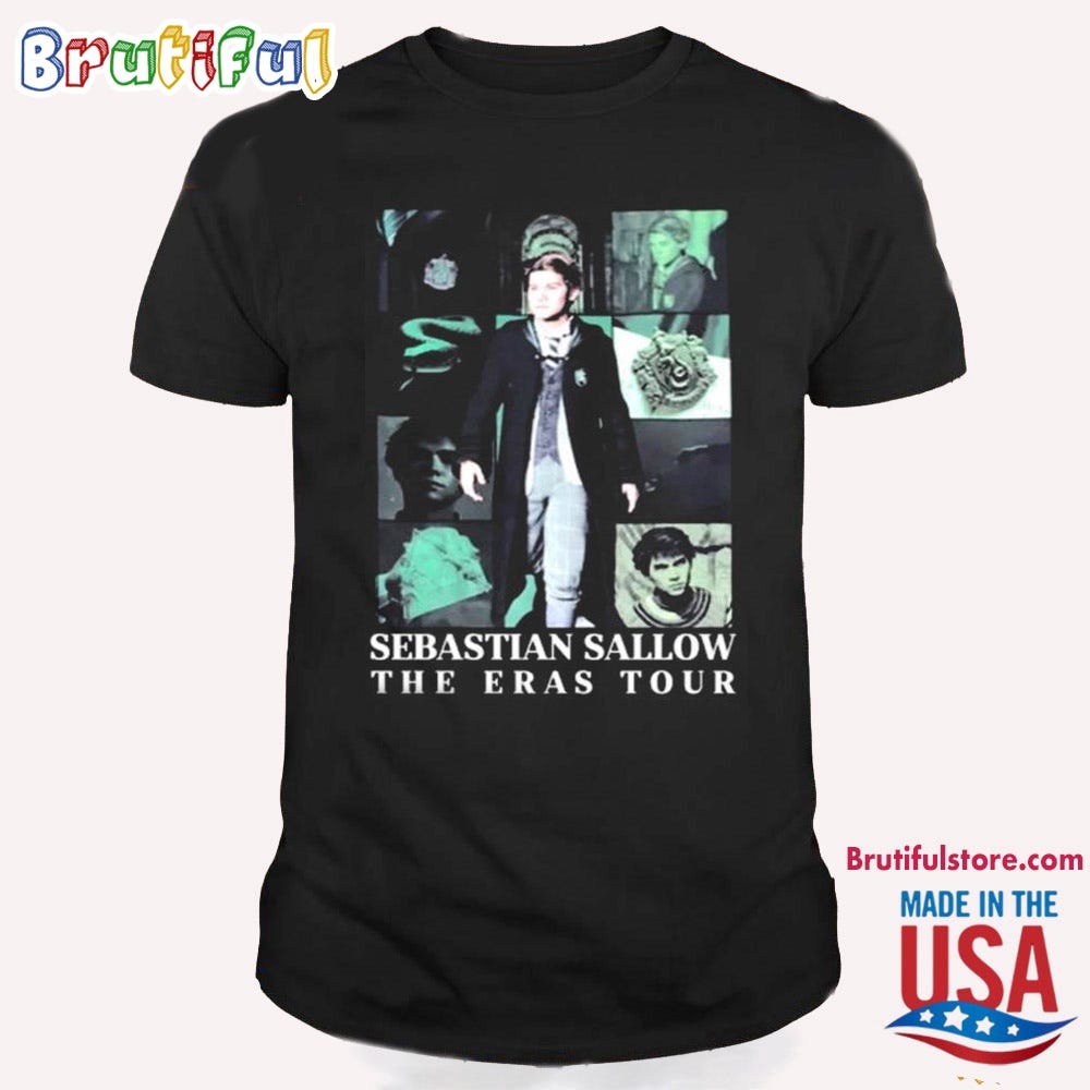 Sebastian Sallow The Eras Tour 2024 T Shirt | by Denver Broncos ...