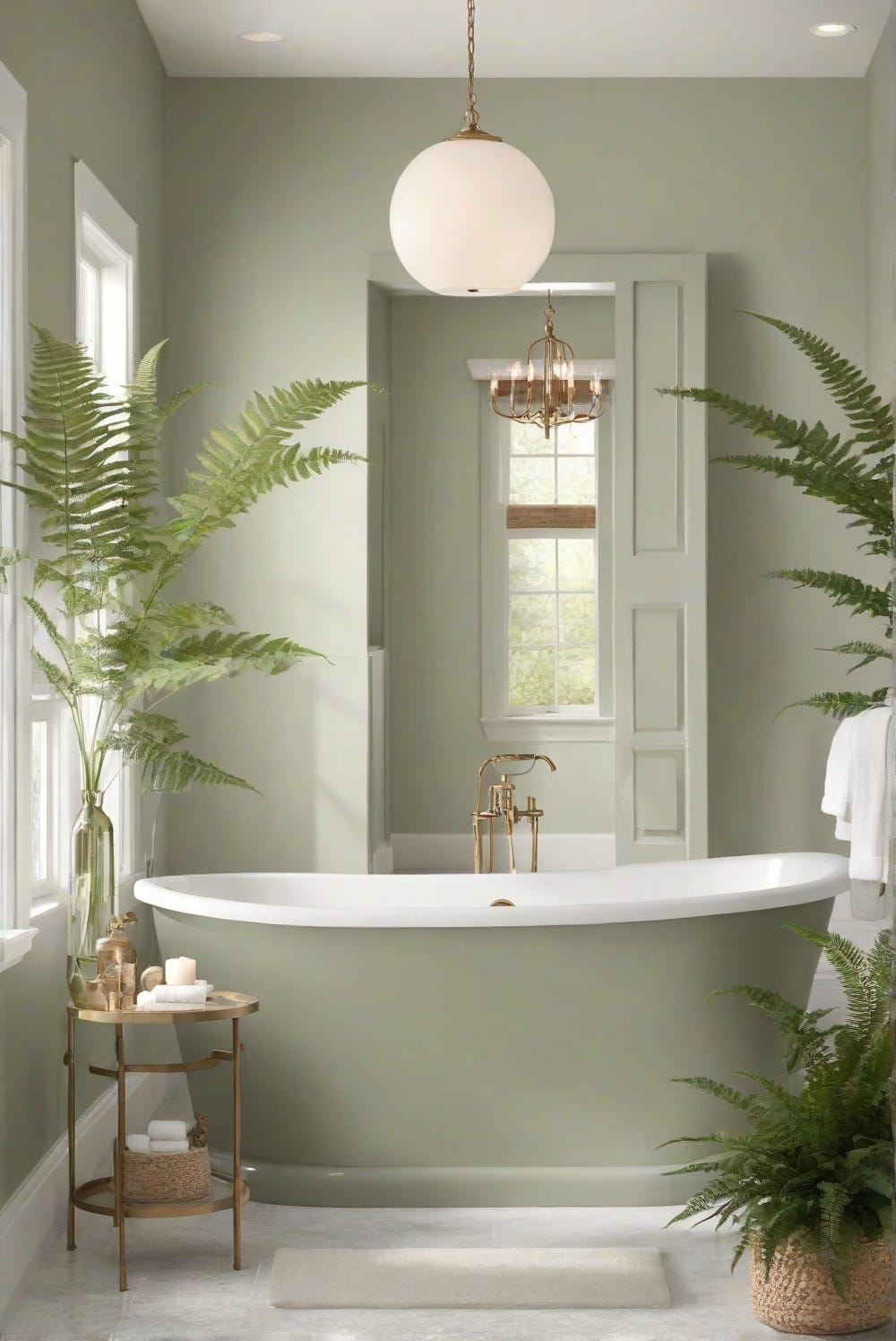 Indulge in nature’s embrace with Soft Fern Sanctuary! Dive into the ...