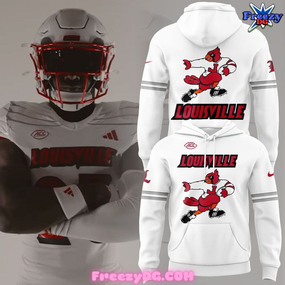 Louisville Cardinals Football Go Cards Hoodie | by Dessertmcdonald ...