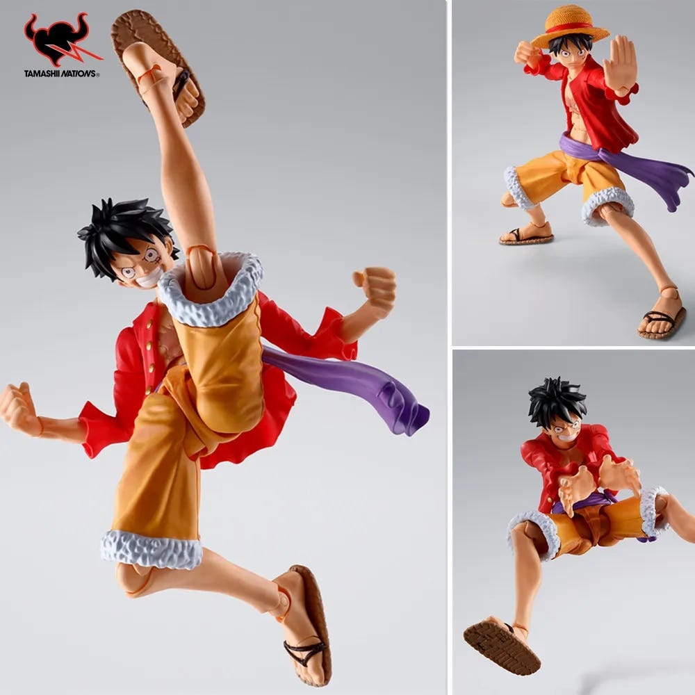 Best Price! In Stock One Piece Luffy S.H.Figuarts Anime Original Monkey ...