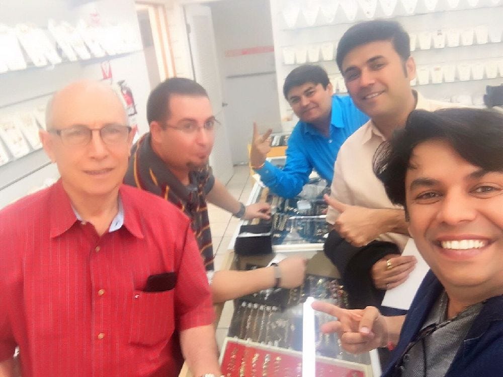 A Milestone Visit: Niraj Choksi, Vishal Choksi, and Deven Choksi at ...