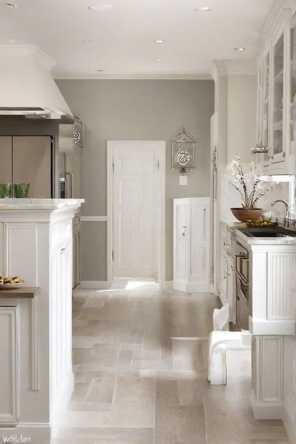 Kitchen Walls: Maison Blanche SW 7526–2024 Kitchen Wall Paint Guide ...