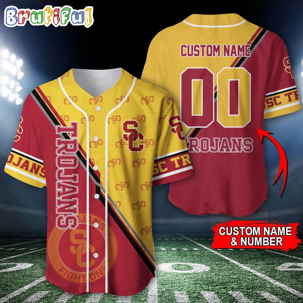 NCAA USC Trojans Baseball Jersey, Custom Sport Jersey Shirt | by nfl ...
