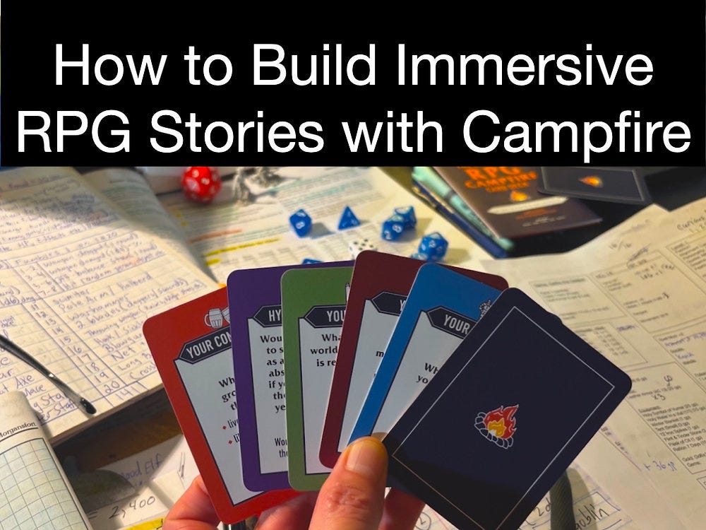 Campfire Conversations: How to Use Prompts to Enrich RPG Downtime | by ...