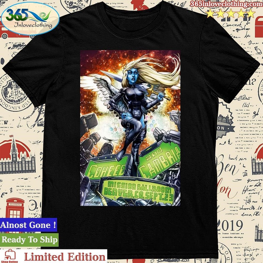 Coheed And Cambria Denver, CO Sept 23 2023 Poster Shirt | by ...