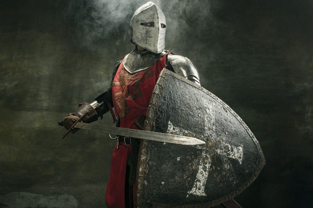 The Knight. Lots of women say they want a knight in… | by Melanie ...