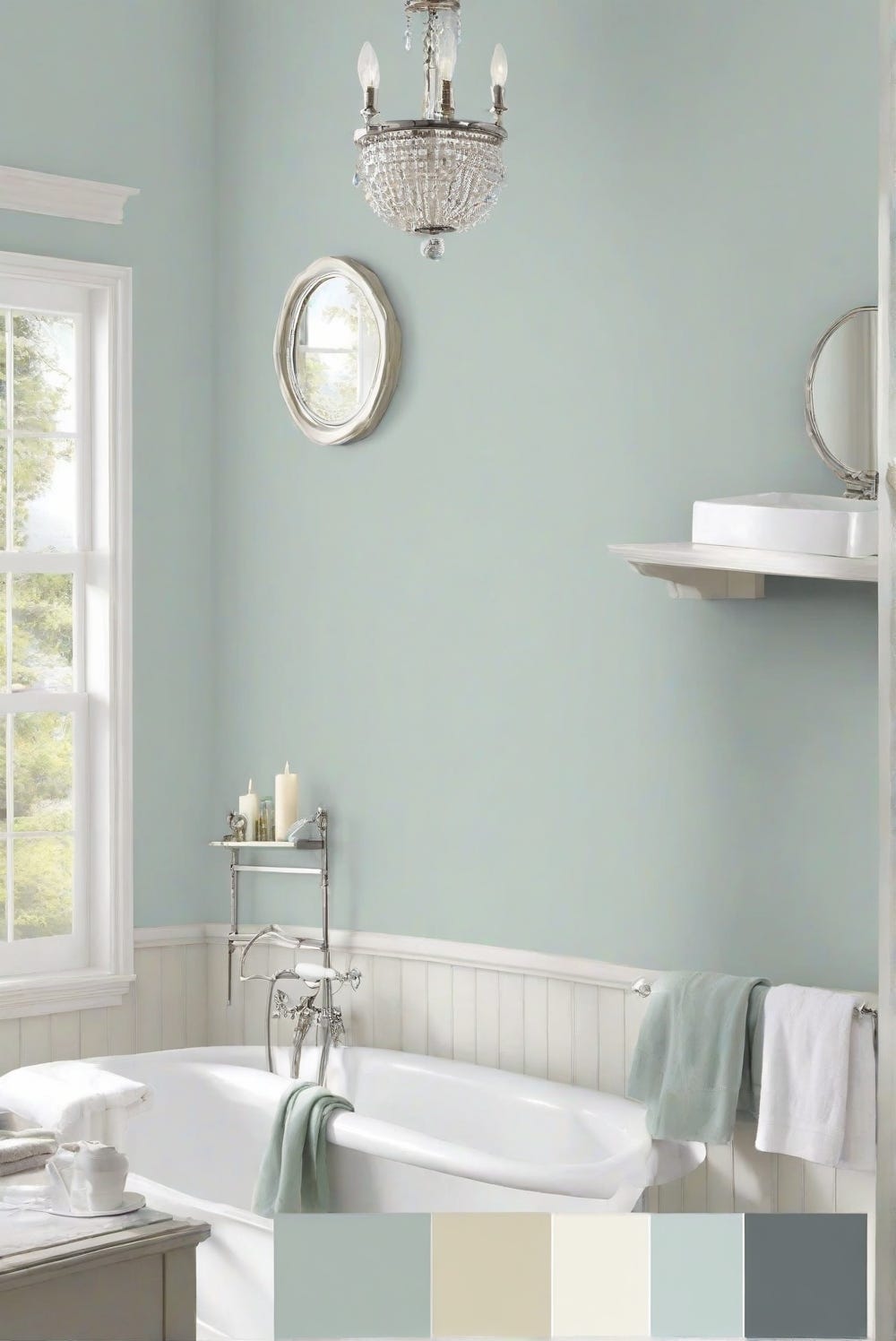 Discover the ultimate guide to using Topsail (SW 6217) wall paint in ...