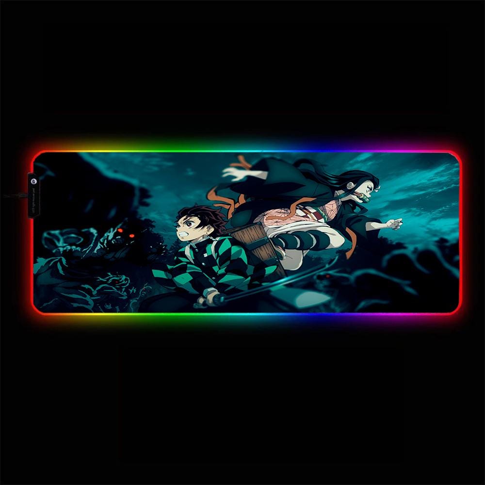 Demon Slayer Mousepads — Fight RGB Mouse Pad PL1807 - Official Anime ...