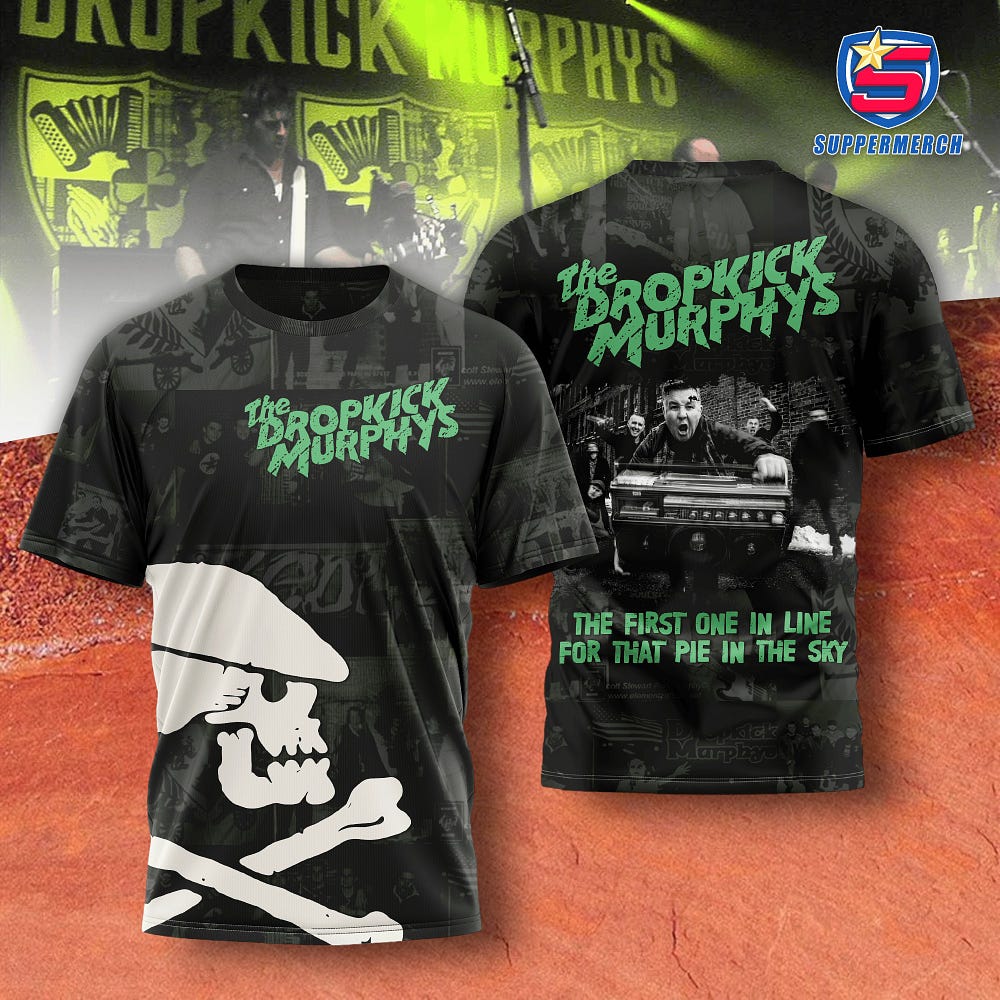 Dropkick Murphys Fans: Get Your “First One in Line” T-Shirt or Hoodie ...