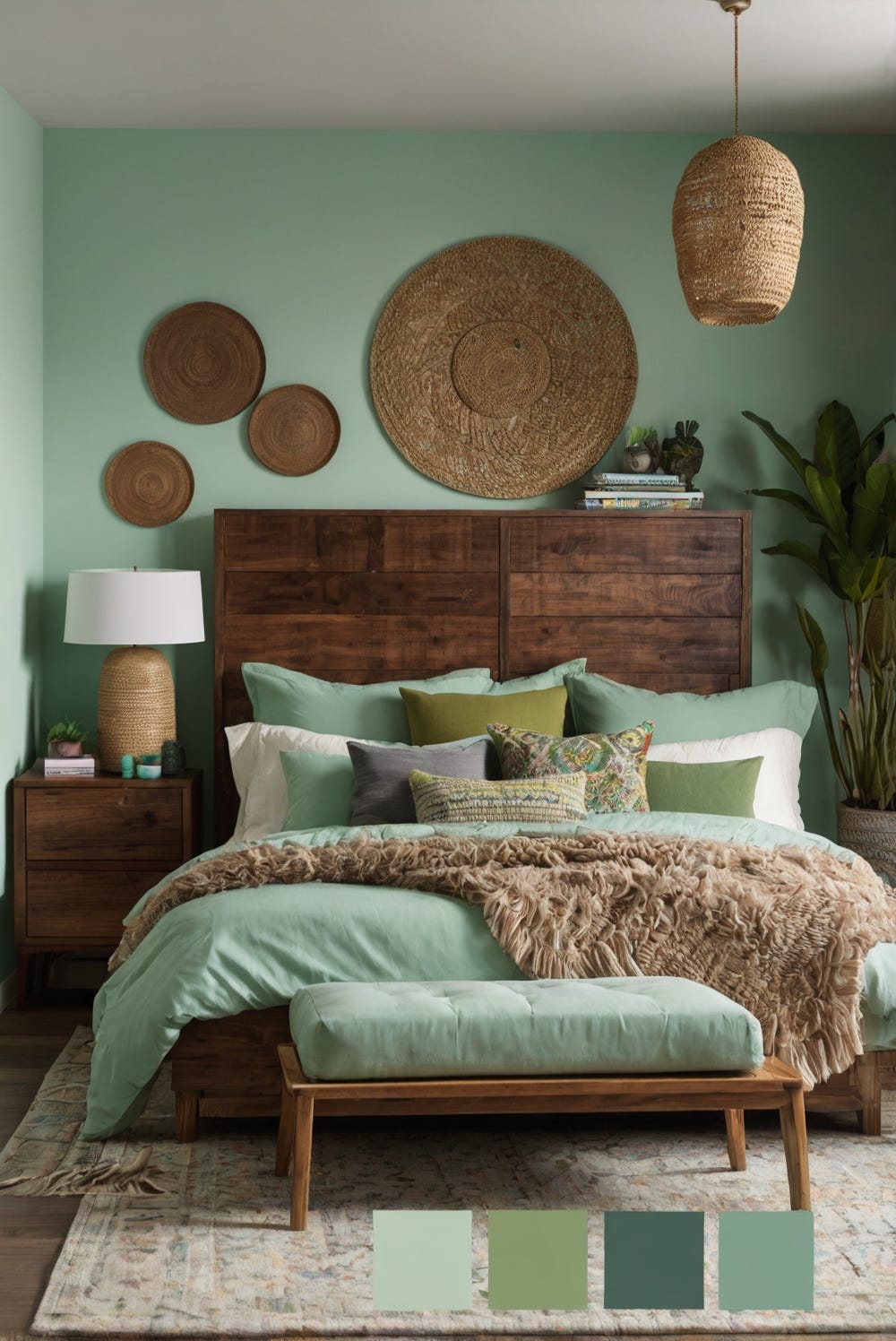 Discover how strategically using color blocking in your bedroom can ...