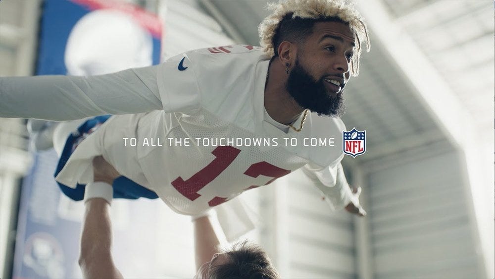Ad Teardown: Touchdown Celebrations to Come | NFL | by Alberto Orsini ...