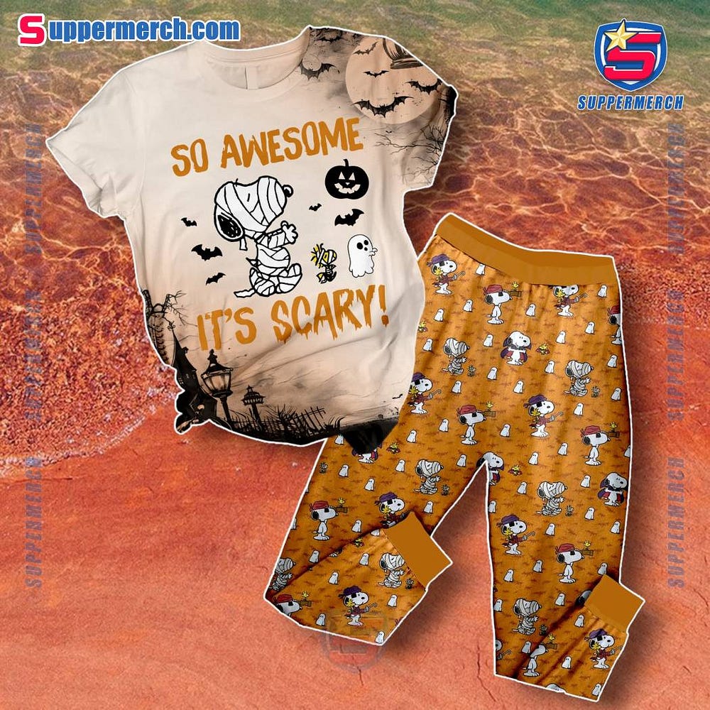 Snoopy’s Halloween Pajama Set. This Halloween, ditch the boring… | by ...