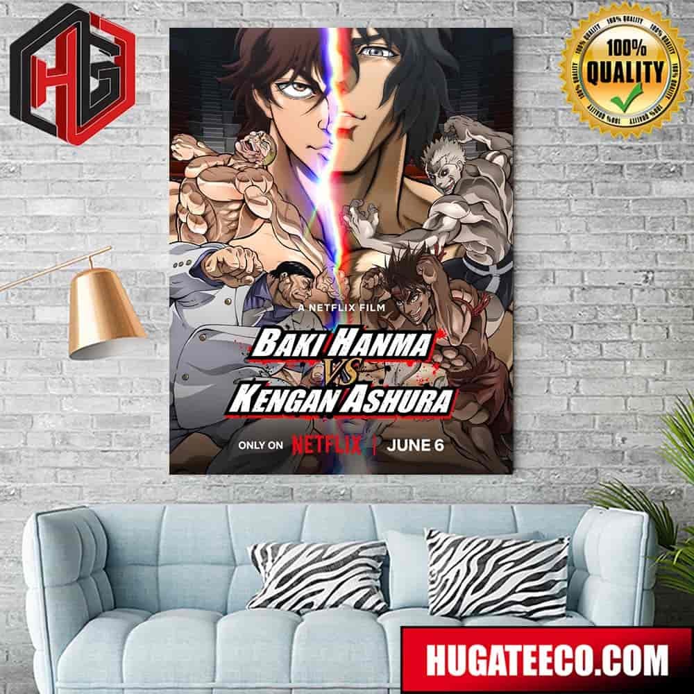 Baki Hanma Vs Kengan Ashura Anime Crossover Premieres On Netflix Home ...