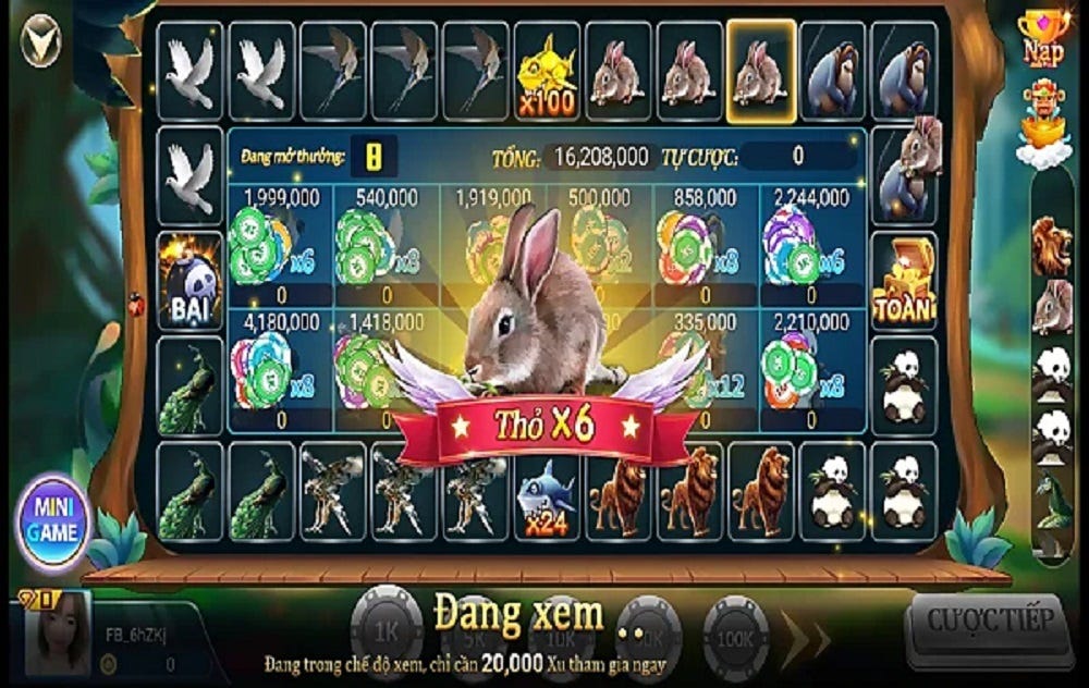 Huong dan choi game no hu Quay Thu Sanh | by CFUN68 | Medium