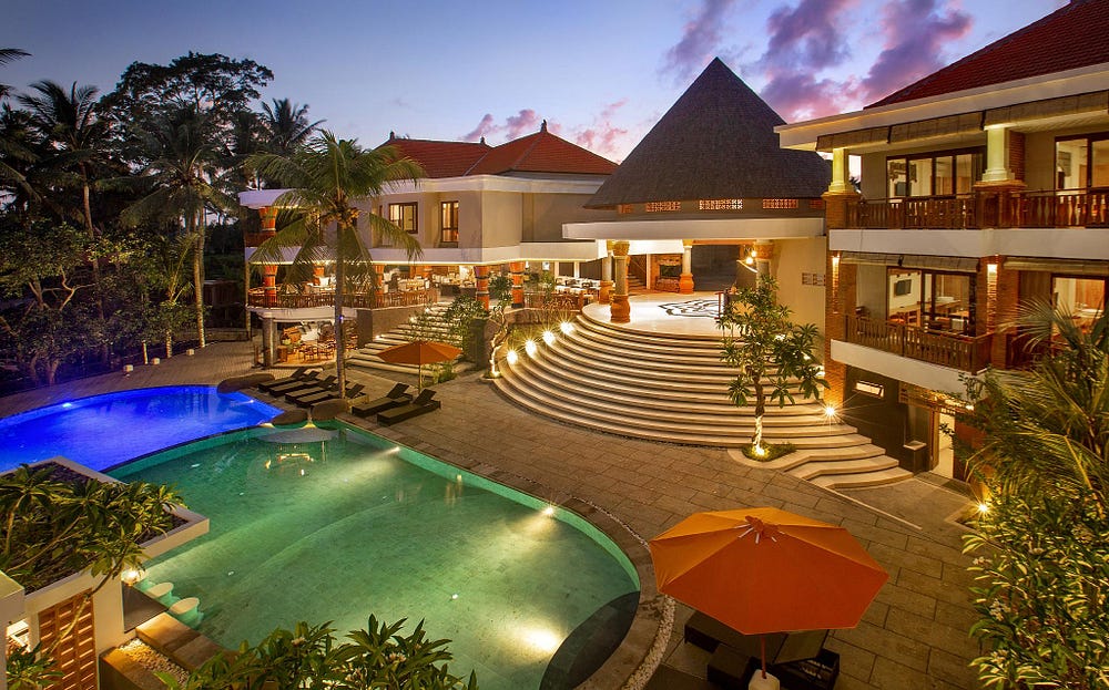 Green Field Resort Ubud Hotel near Ubud Monkey Forest in Bali ...
