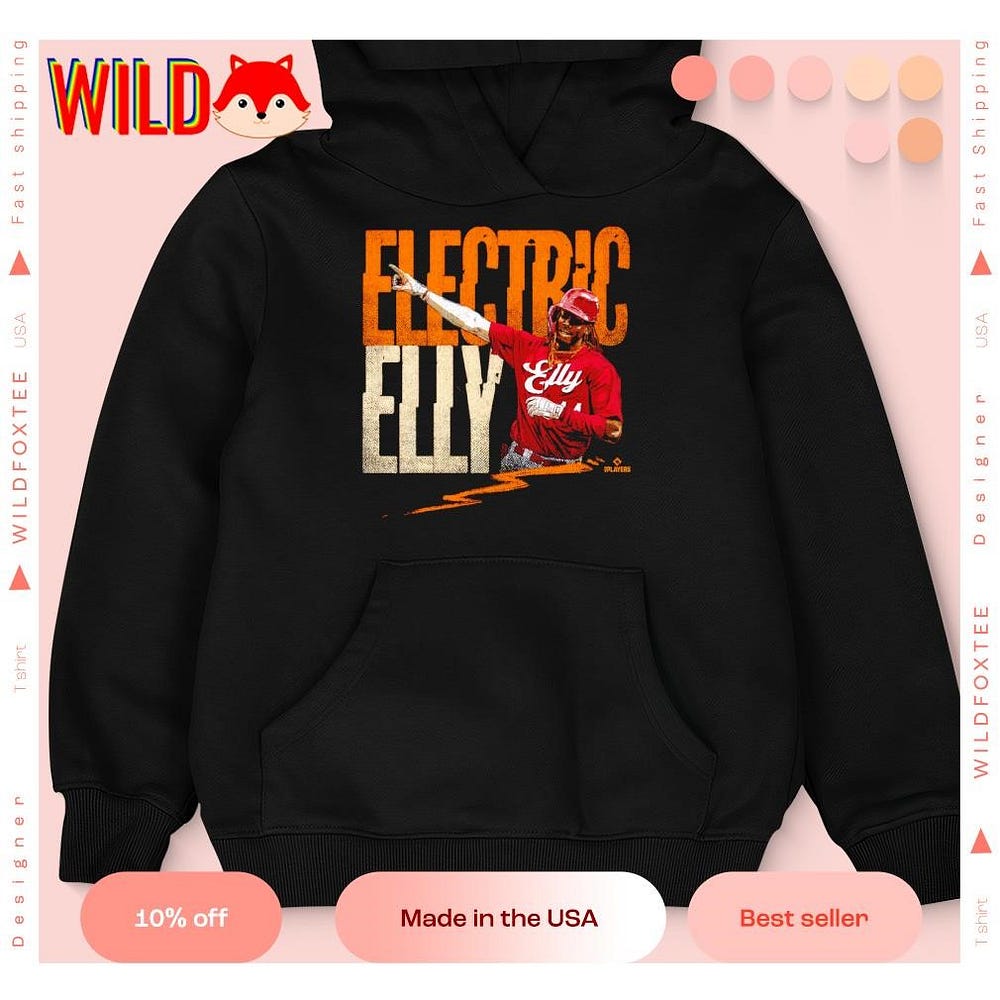 Official Elly De La Cruz Cincinnati Reds Electric Elly shirt | by ...