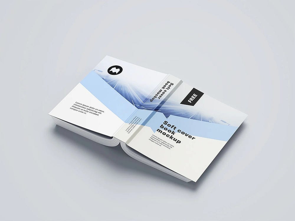 260+ Free Softcover Book Mockup Psd Template Download | by ...