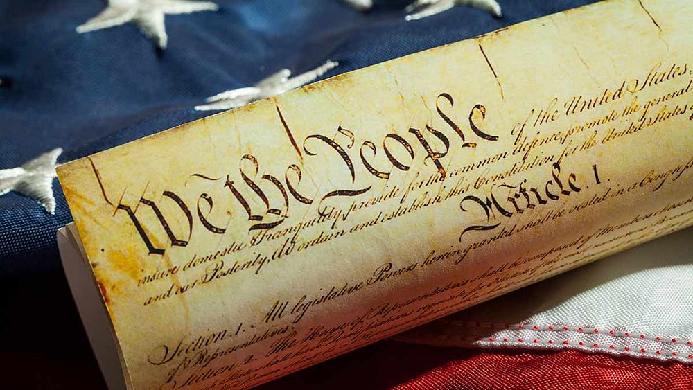 The First and Second Amendments. The American constitution lays out ...