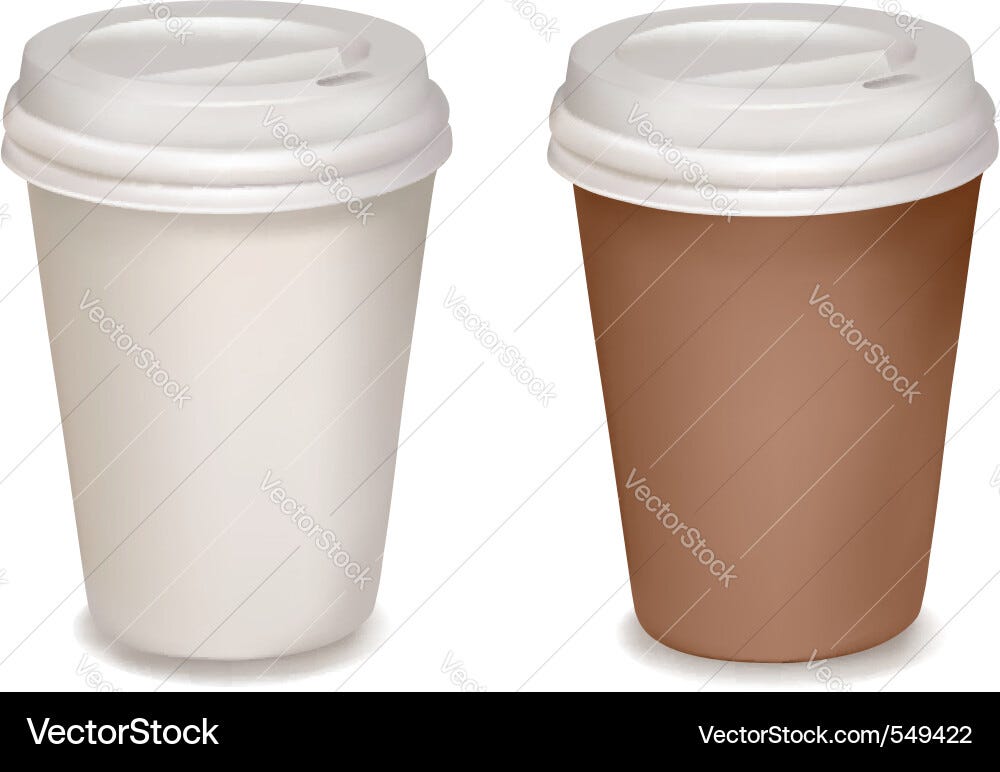 406+ Free Download +20 Matte Plastic Coffee Cup W/ Splash Mockup ...