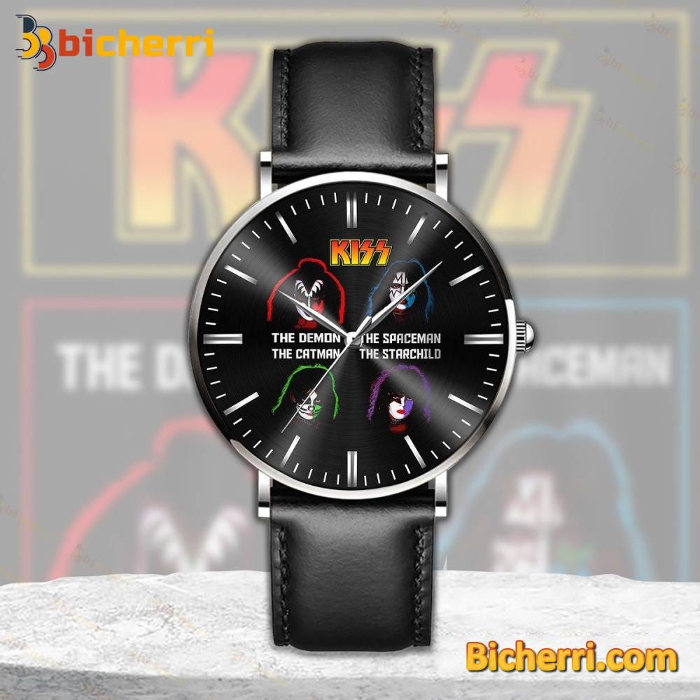 Rock and Roll All Nite with the KISS Leather Watch | by Bagansagastume ...