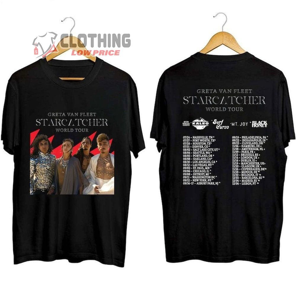 Greta Van Fleet Starcatcher World Tour 2023 Tickets Merch, Greta Van ...