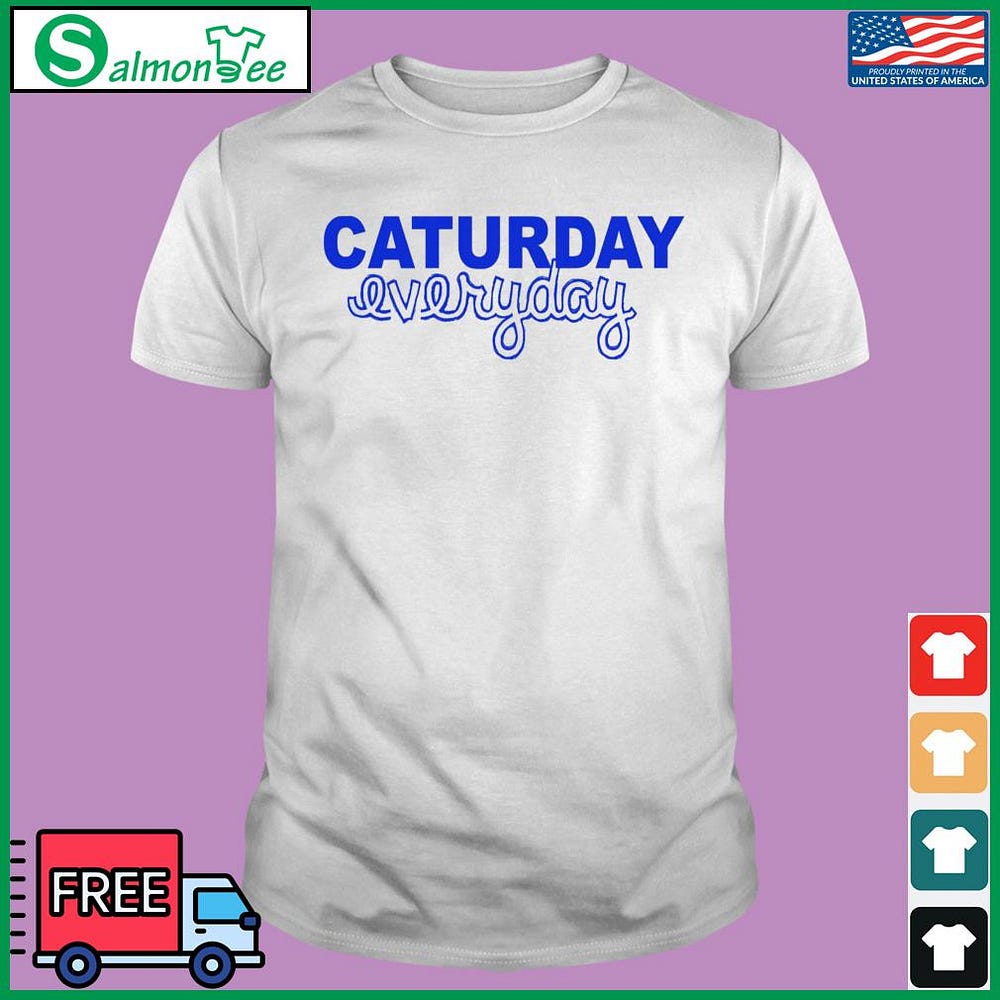 Caturday Typography Shirt. Caturday Typography Shirt | by Salmontee ...