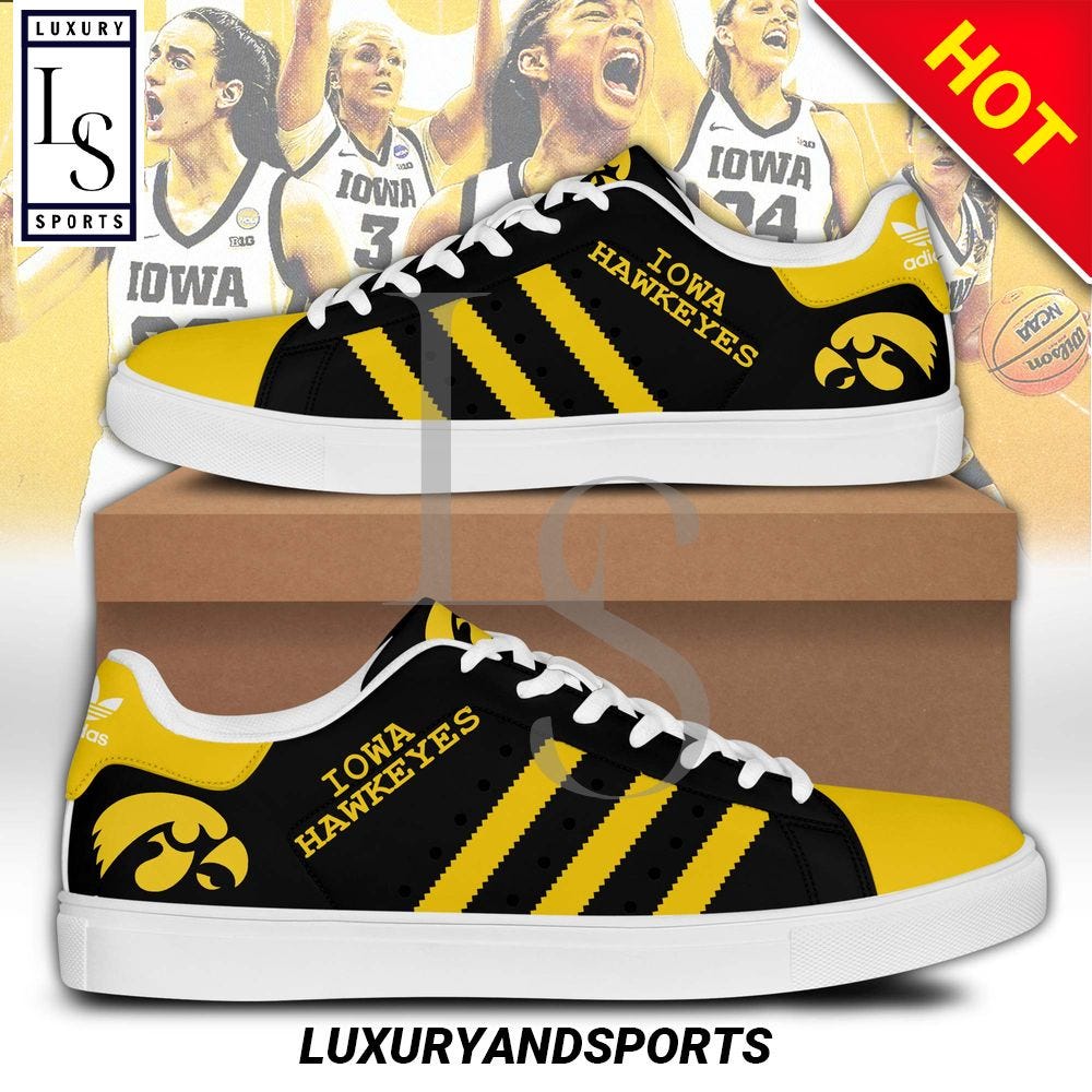 Iowa Hawkeyes Stan Smith Shoes | by LuxuryAndSports | Apr, 2024 | Medium