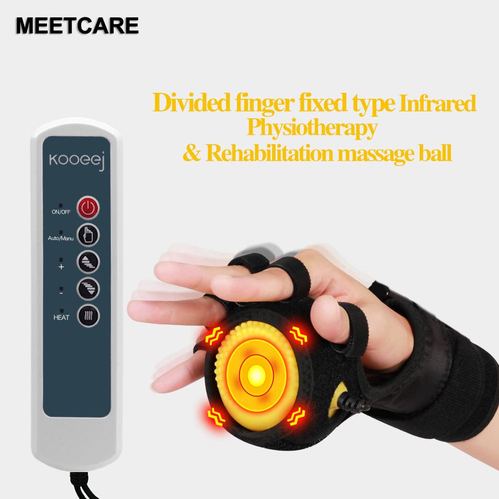 Infrared Hot Compress Hand Massager Ball Massage Hand and Fingers ...
