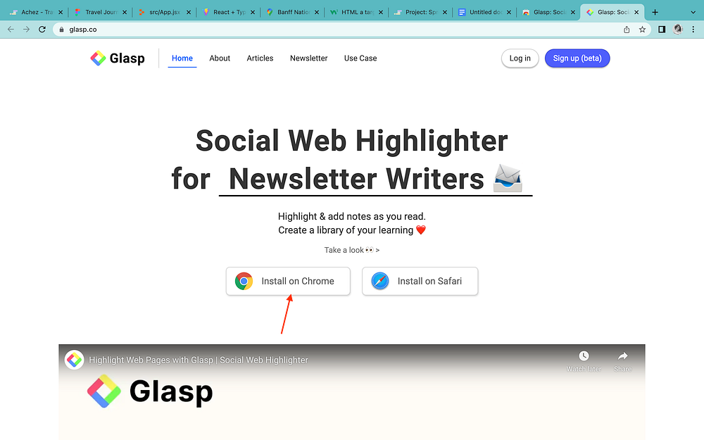 Glasp: A beginner’s guide to the web highlighting magic you need | by Ojoachele Onuh | Medium