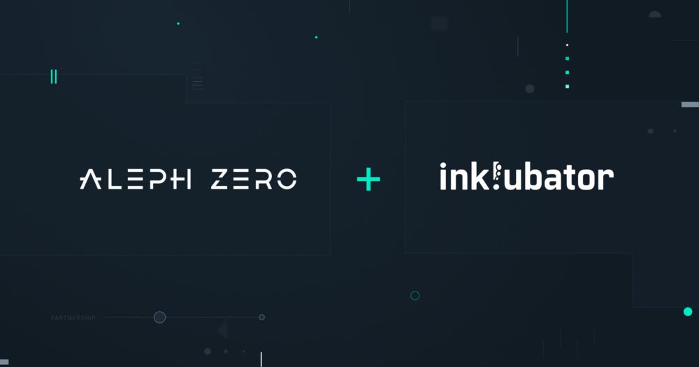 Aleph Zero & ink!ubator — joint endeavor to support the ecosystem | by Aleksander Bączkowski ...