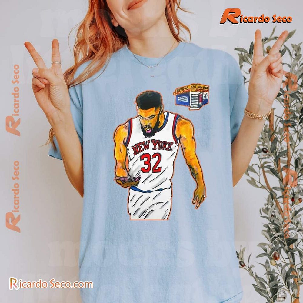 Karl-Anthony Towns: Bodega Kat T-Shirt — Knicks Pride | by Cinderella ...