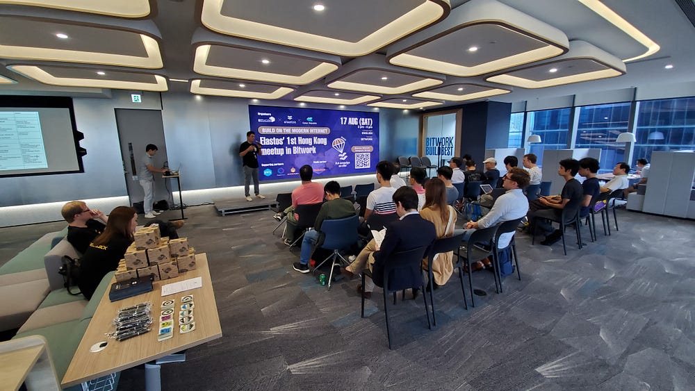 Elastos’ 1st Hong Kong Meetup at Bitwork | by Cyber Republic | Medium