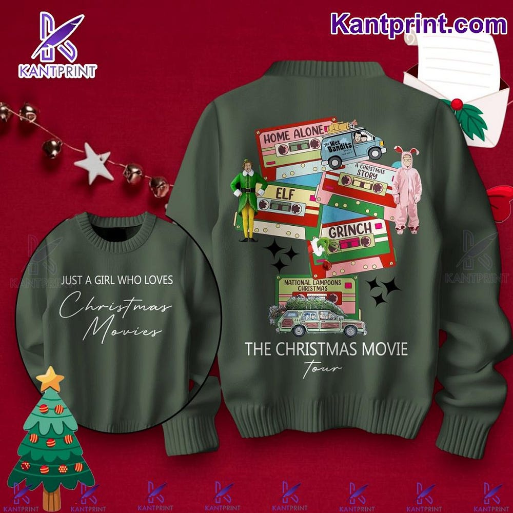 The Christmas Movie Tour Sweater. This holiday season, ditch the ...